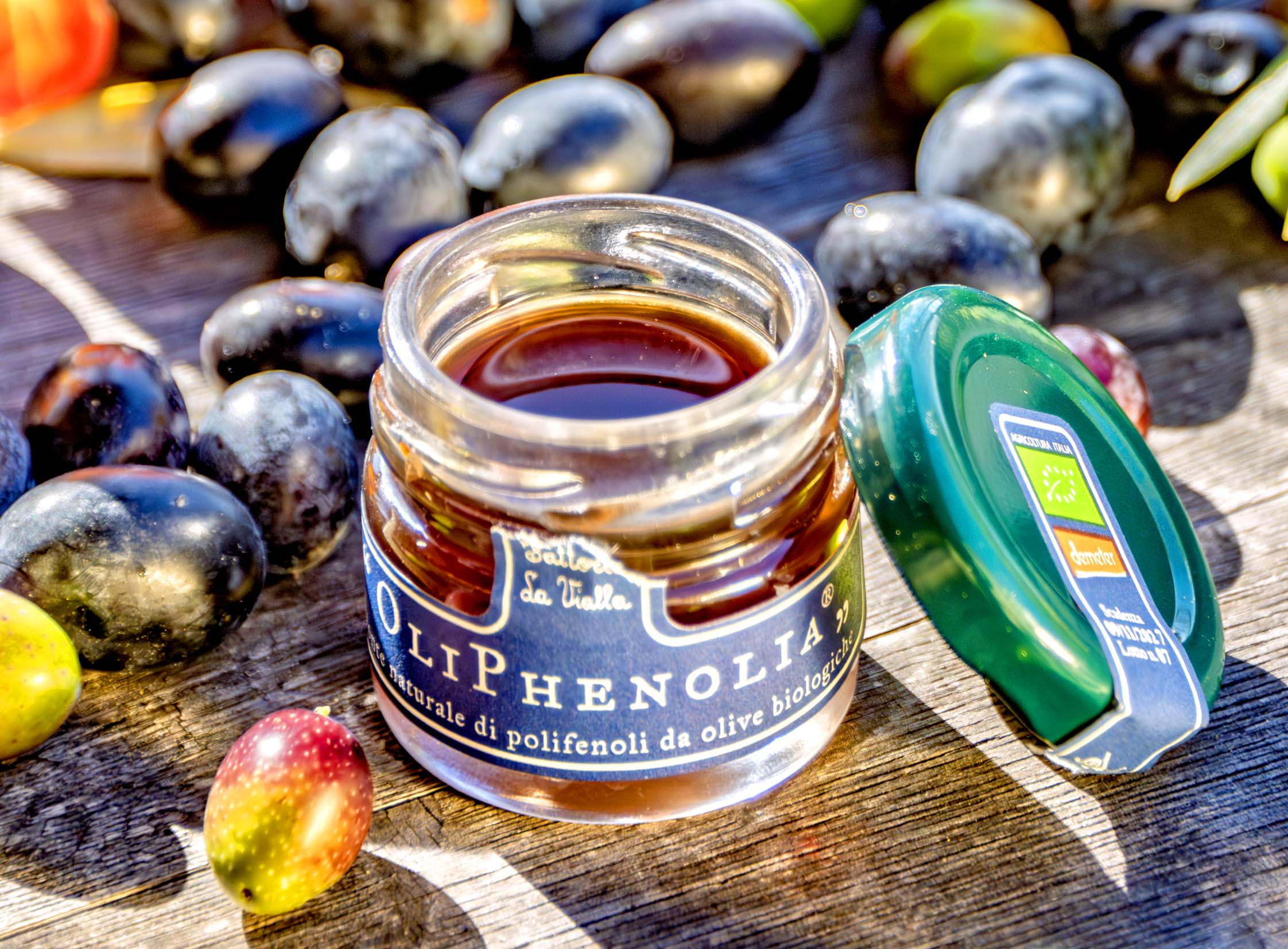 Biodynamic dietary supplement OliPhenolia Bitter (Box with 32 jars of ...