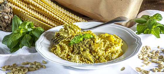 Manfredine al pesto | Fattoria La Vialla