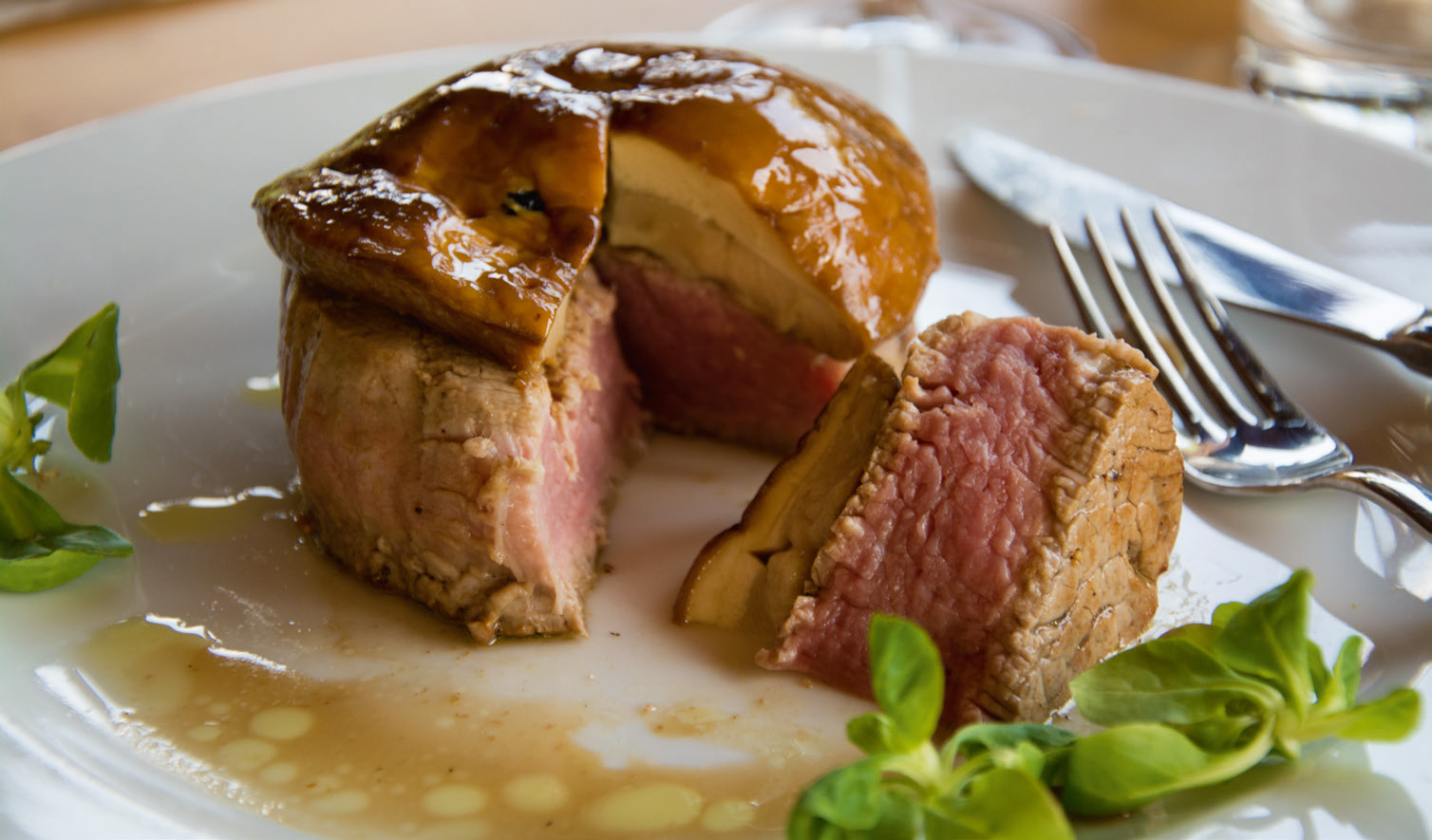 Filetto di vitella con cappella di porcino | Fattoria La Vialla